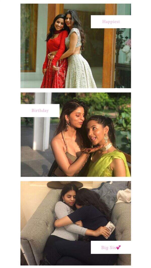 Alia Chhiba wishes her ‘big sis’ Suhana Khan as she turns 20, shares ...