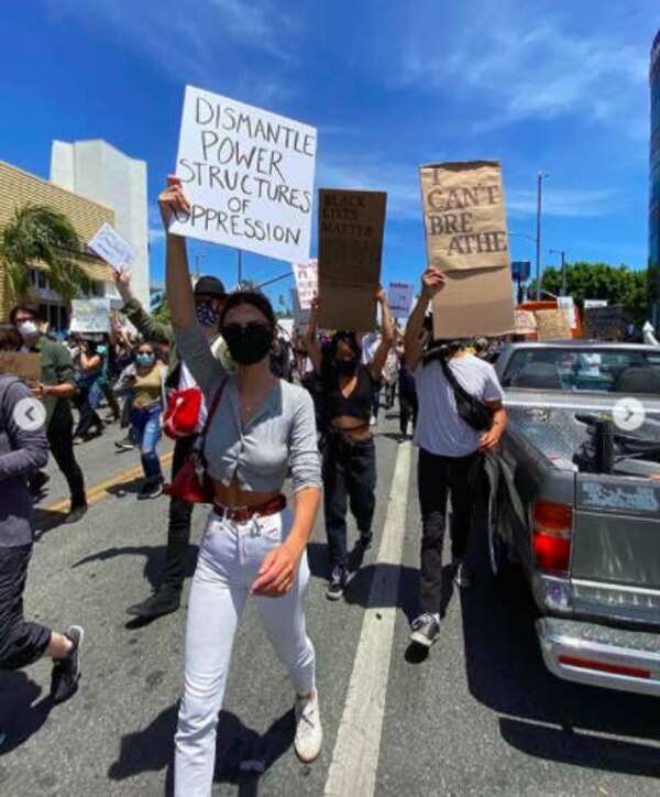 George Floyd protests: Ariana Grande to Michael B Jordan: Hollywood ...