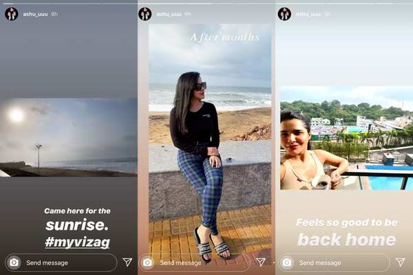 Here’s how excited BB Telugu 3 fame Ashu Reddy is about visiting her hometown - Times of India