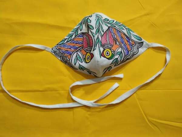 Pattachitra, Madhubani, kalamkari, zardosi, and shibori: Masks get a ...
