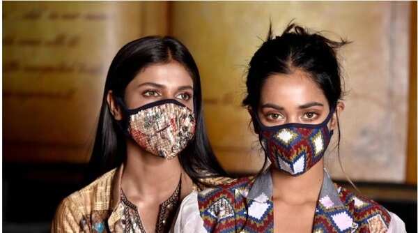 Pattachitra, Madhubani, kalamkari, zardosi, and shibori: Masks get a ...