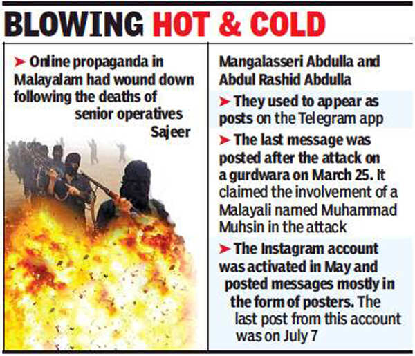 Islamic State propaganda resurfaces on social media | Kozhikode News ...