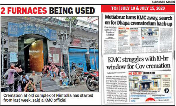 Nimtolla becomes second Kolkata facility for cremation of Covid victims ...