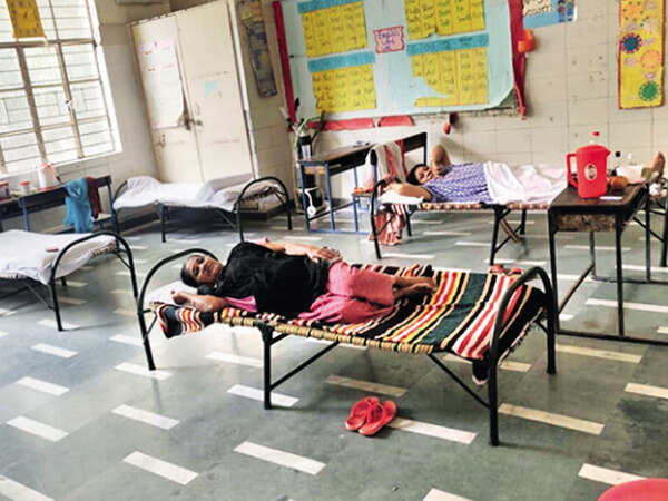 Delhi: Sainik Farm RWA’s centre to house Covid-hit poor is a huge hit ...