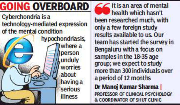 Growing paranoia: Cyberchondria cases get doctors thinking | Bengaluru ...