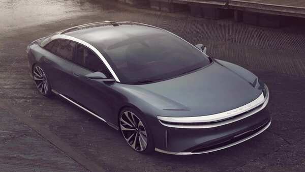 New electric car lucid air store