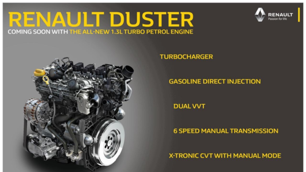 Renault Duster Turbo: Renault Duster turbo to debut segment's most ...