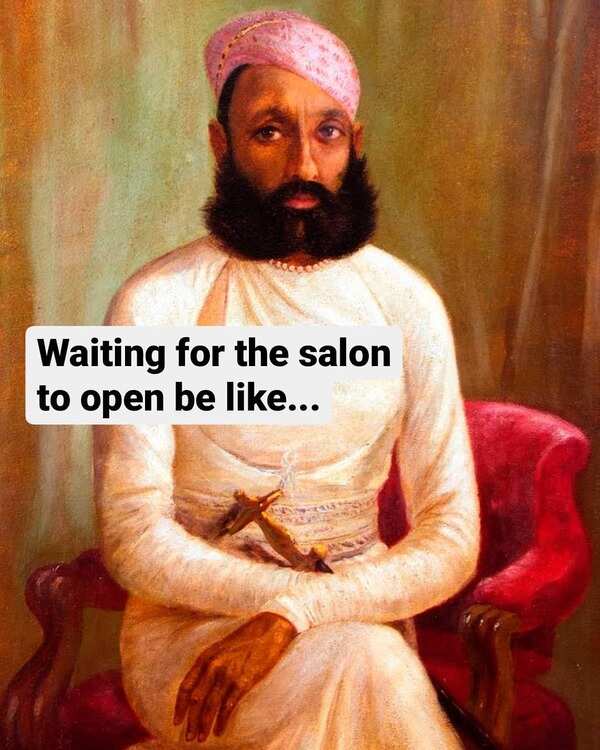 These Raja Ravi Varma memes make pandemic more bearable | India News ...