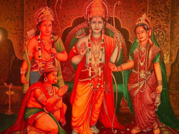 Ganesh Chaturthi: Mumbai: Hand painted Ramayan tableaux, 600 kg clay ...