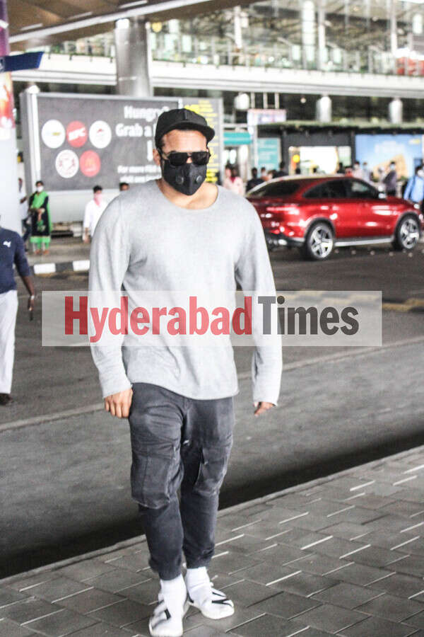Spotted: Varun Tej and Sai Dharam Tej arrive in the city in style ...