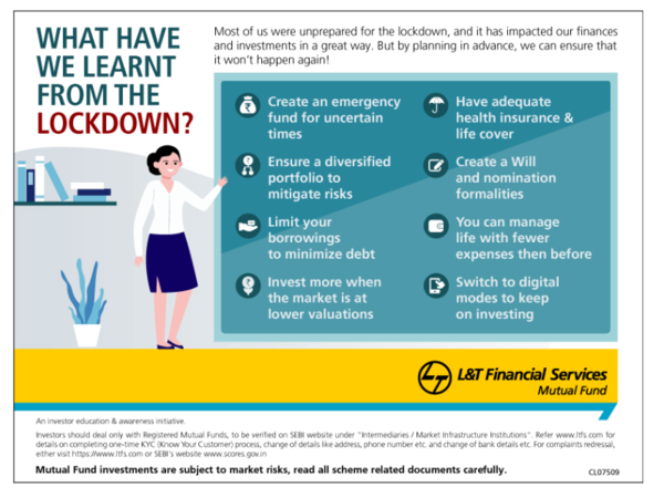 Financial lessons learnt during lockdown - Times of India