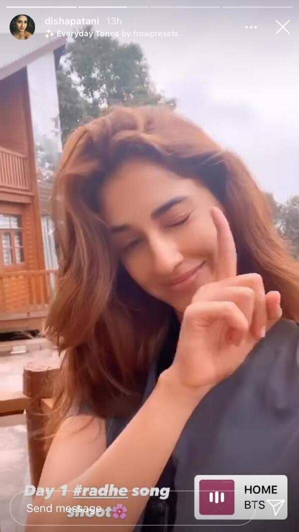 Disha Patani resumes her shoot for ‘Radhe: Your Most Wanted Bhai ...