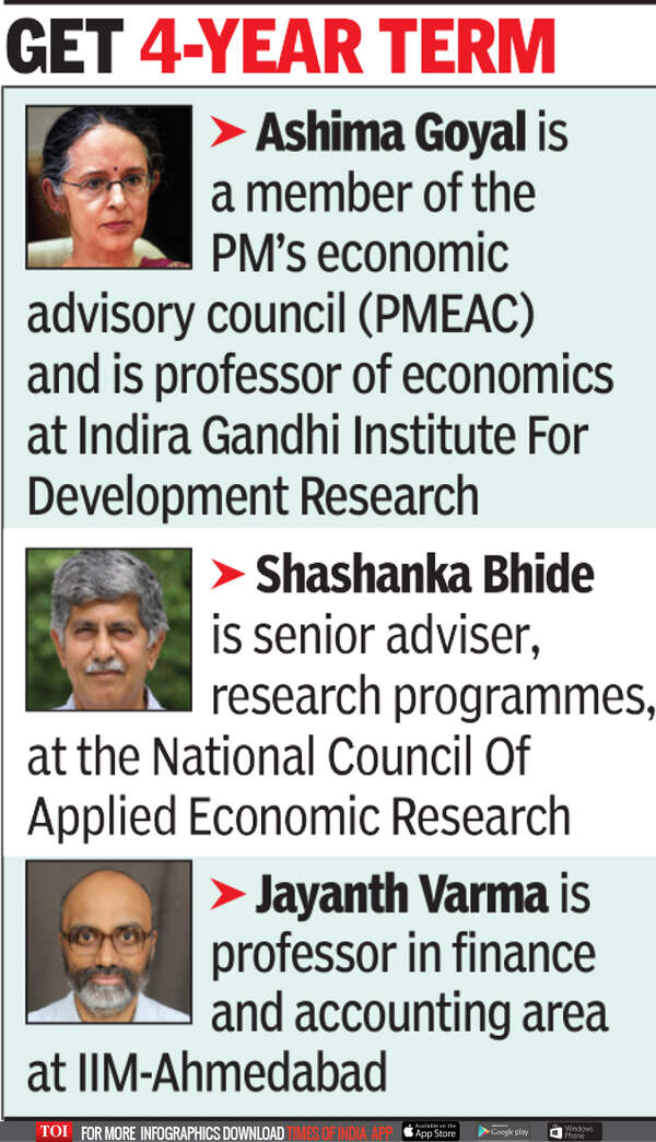 RBI Monetary policy committee: Government names 3 new members to RBI ...