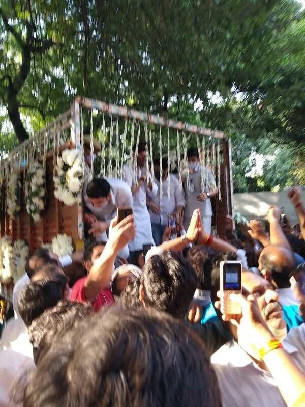 Delhi, his second home, bids farewell to Paswan | India News - Times of ...