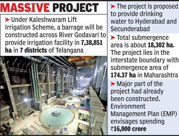 Kaleswaram Project News: Kaleswaram expanded sans nod; NGT | Hyderabad ...