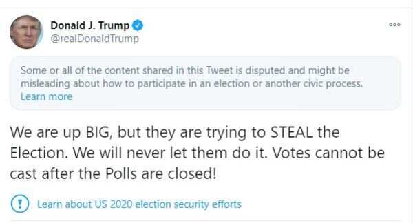 Twitter, Facebook warnings on US election hit both parties - Times of India