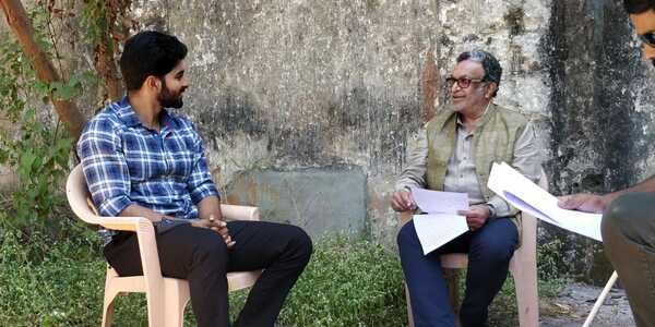 When actor Dheekshith Shetty met Nassar | Kannada Movie News - The ...