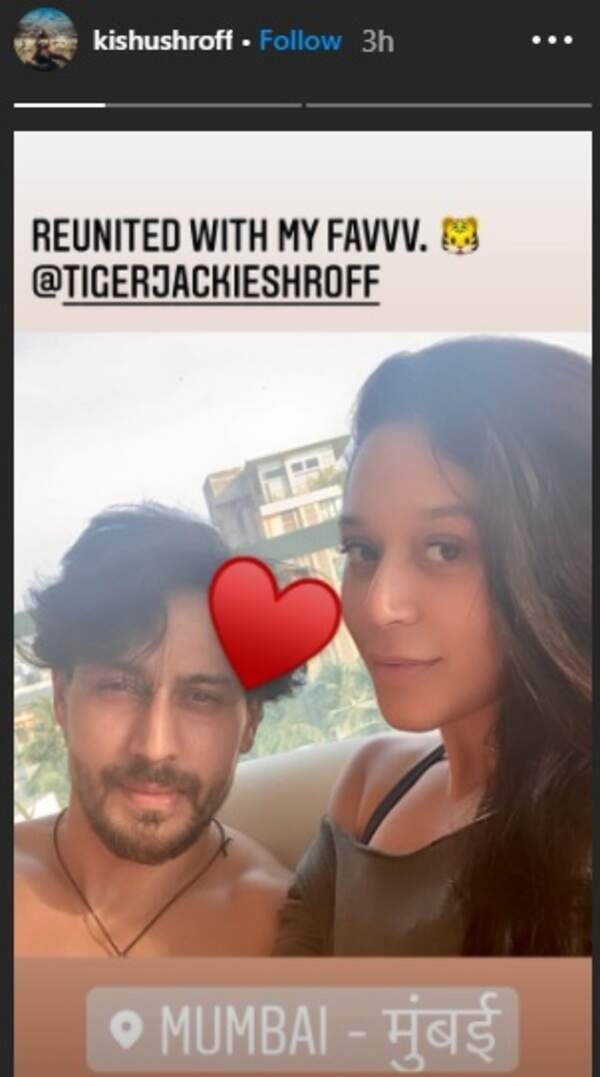 Krishna Shroff reunites with brother Tiger Shroff as she returns to ...