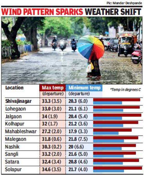 Pune’s night temp rises by 11 degrees in a week | Pune News - Times of ...