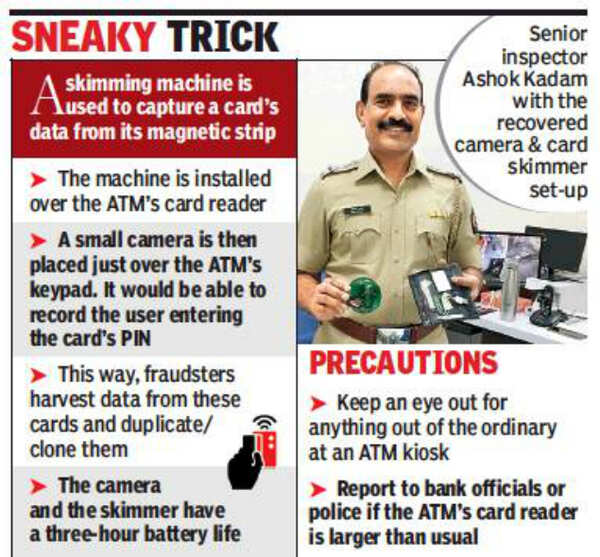 Pune: Bank finds card skimmer, camera on ATM in Camp | Pune News ...