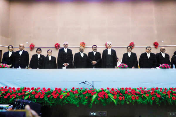 Couple take oath as judges of Madras high court | Chennai News - Times ...