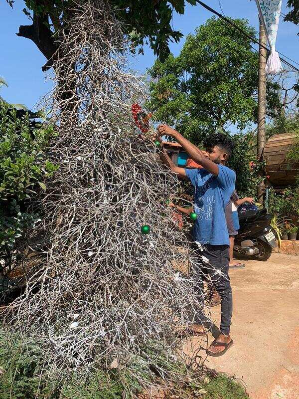 From paper to wood to book this year Goan celebrate Christmas the eco ...