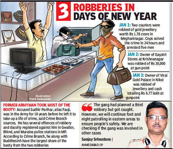 Ahmedabad: Brothers turn robbery into ‘family business’ | Ahmedabad ...