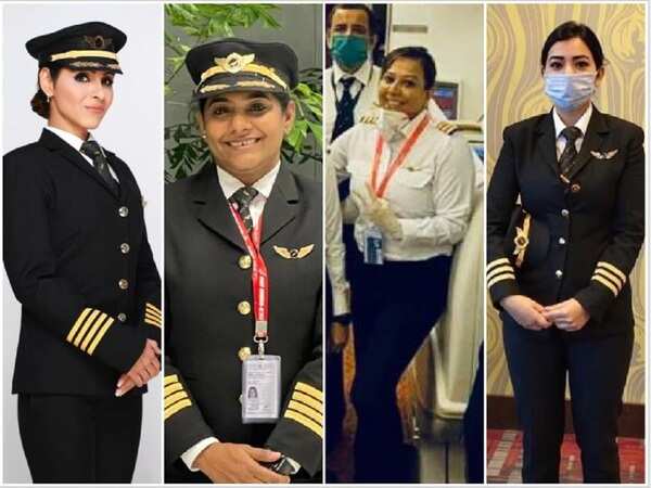 Flown by 4 women pilots, Air India's longest direct route flight lands ...