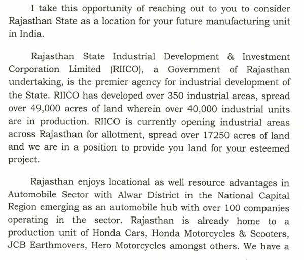 Rajasthan govt writes to Tesla, offers land in Bhiwadi for a ...