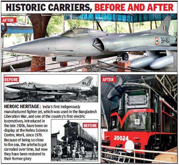 First Indian fighter jet, electric locomotive brought back to life at ...