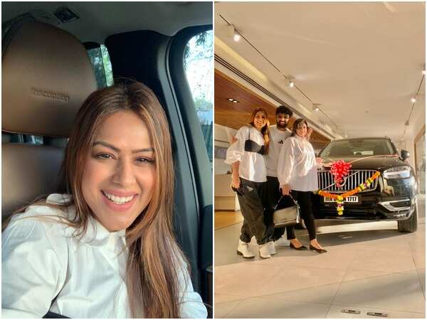 Nia Sharma: My car was a gift I deserved at this point - Times of India