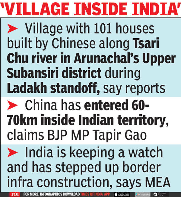 India China border news: China building infrastructure along border ...