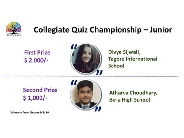 Grace under pressure crucial to win live quizzing events - Times of India