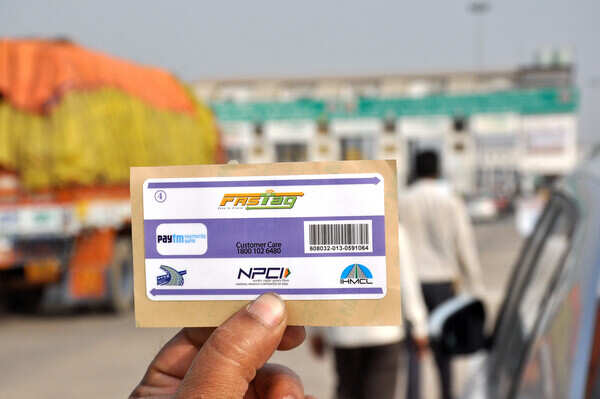 Get FASTag or pay double the amount at toll plazas - Times of India