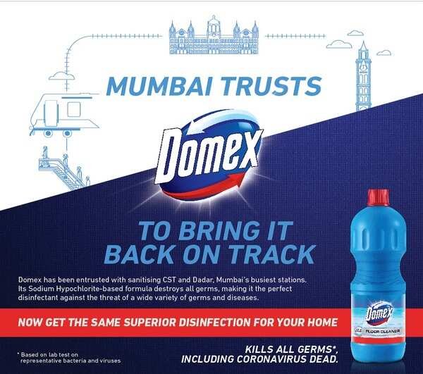 Domex brings Mumbai back on track! - Times of India