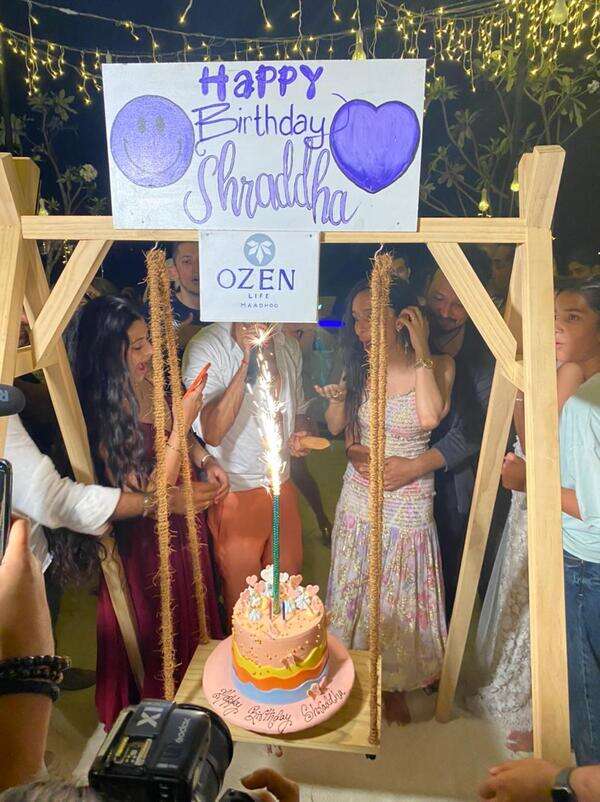 Shraddha Kapoor celebrates birthday in Maldives with rumoured beau ...