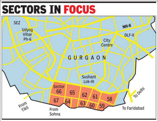 Gurugram: Time to end this road nightmare | Gurgaon News - The Times of ...