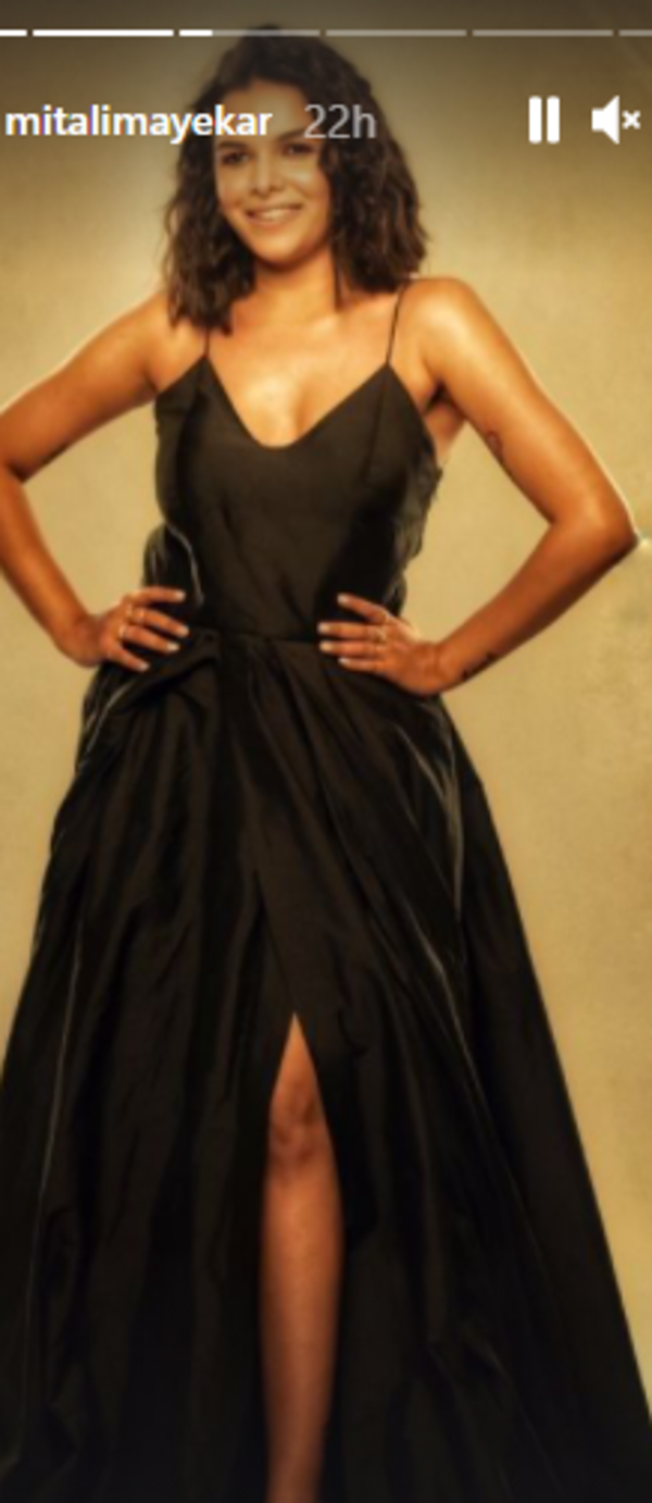 Mitali Mayekar looks absolutely stunning in this black dress; see pics ...