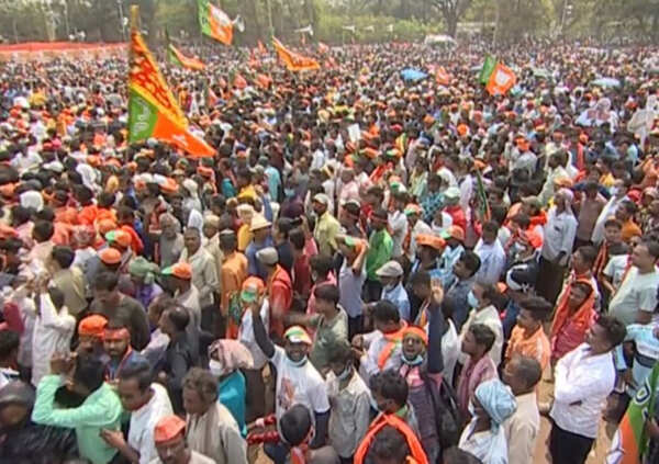 PM Modi addresses election rallies in Kharagpur and Chabua: Highlights ...