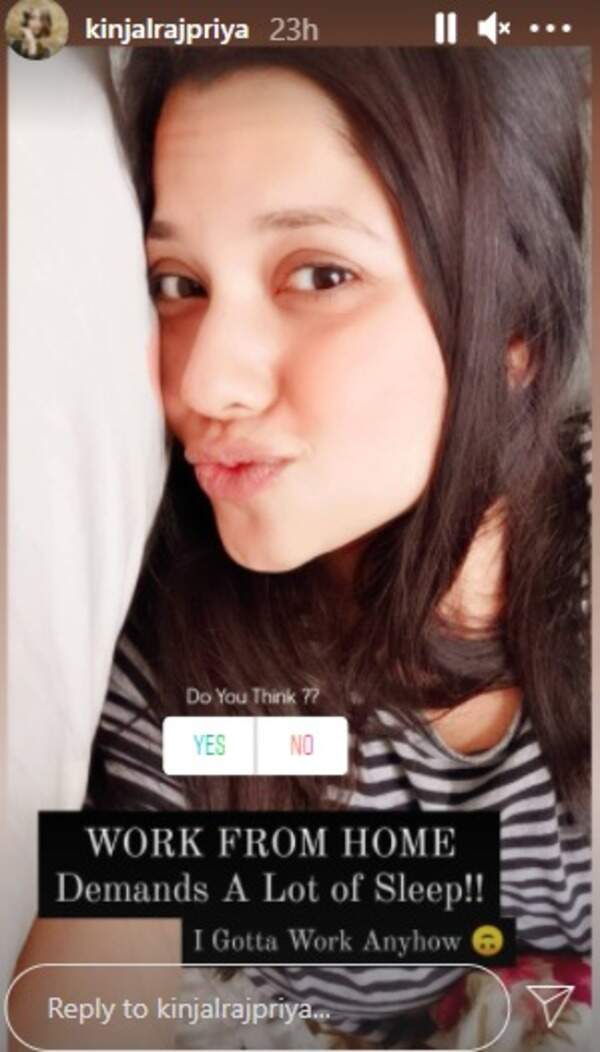 This is what Kinjal Rajpriya has to say about the work from home norm ...