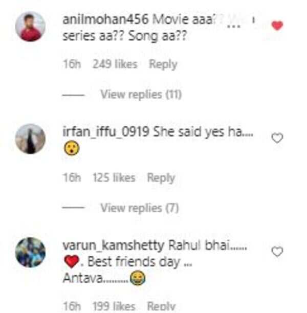 Rahul Sipligunj promises a 'surprise announcement' with a mushy picture featuring Ashu Reddy ...