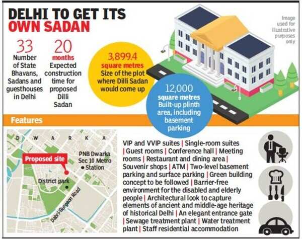 Not just another bhavan, complex to promote brand Delhi | Delhi News ...