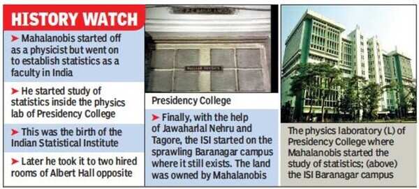 ISI screens Buddhadeb film on Mahalanobis, pays tribute to legends on ...