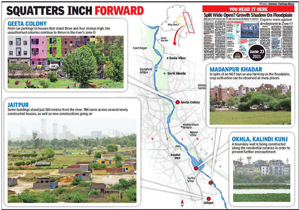 Delhi: For Yamuna, change for worse only constant | Delhi News - Times ...
