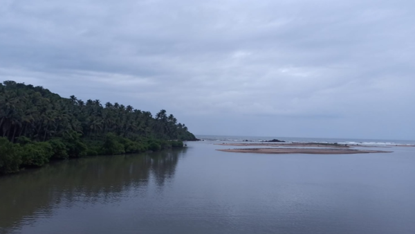 Goa: Galgibaga river changes course, locals worried about flooding in ...