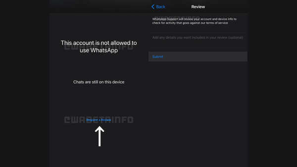 Banned WhatsApp account: Here’s how you may soon be able to get it back ...