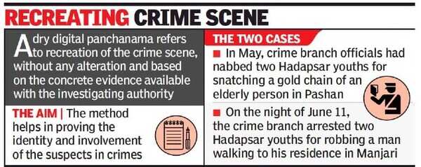 Pune police: Dry panchanama reports to nail 4 in 2 MCOCA cases | Pune ...