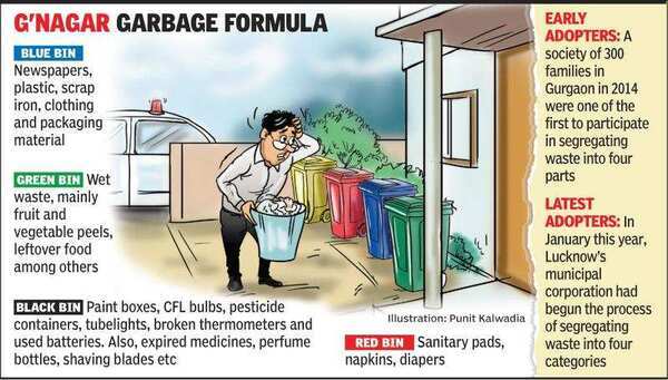 1, 2 ka 4: Babus get mandate to further segregate waste in Gujarat ...