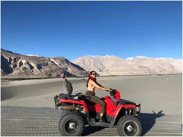 Rishina Kandhari: Riding a bike in exotic locations is not as ...