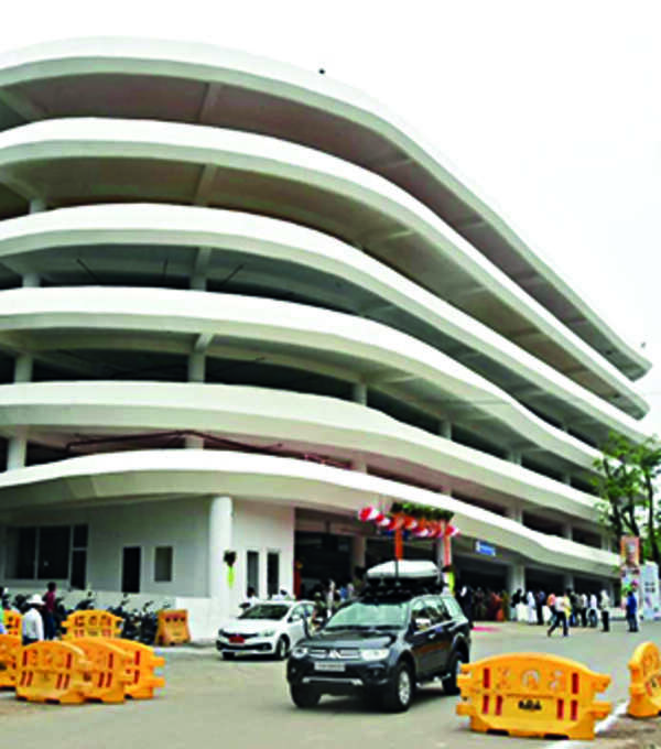 Multi-level parking, inter-state bus terminal, inaugurated in Raipur ...